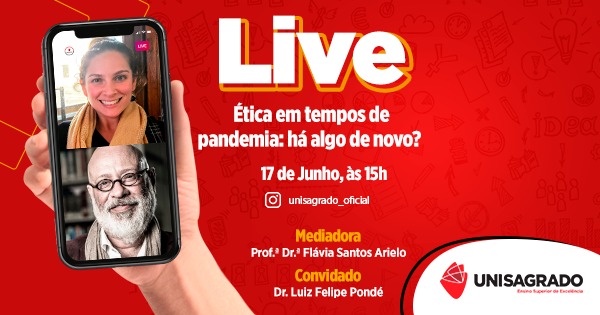 Filósofo Dr. Luiz Felipe Pondé é o convidado especial...